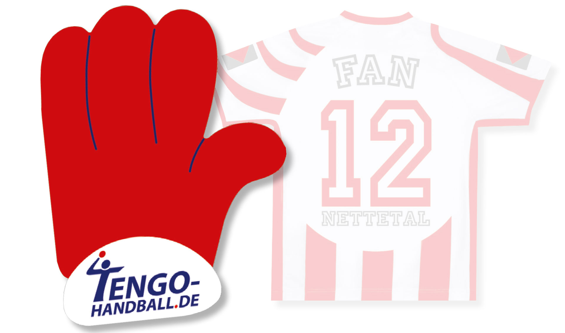 Winkehände & Winketrikots | Winkehand mit Logo bedrucken